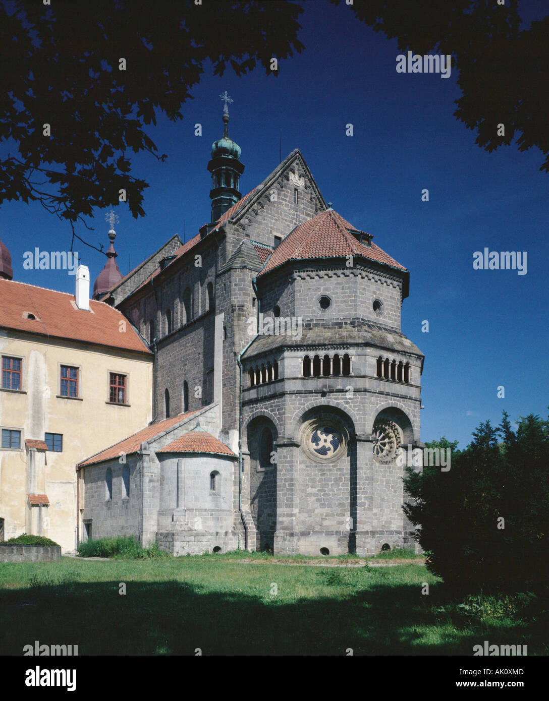 Basilika of Procopius / Trebic Stock Photo - Alamy