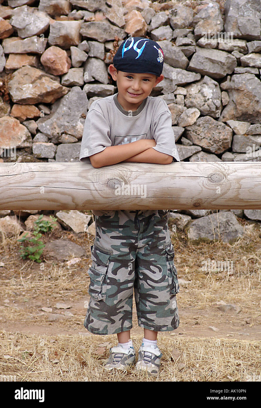 A little boy, Spain Stock Photo - Alamy