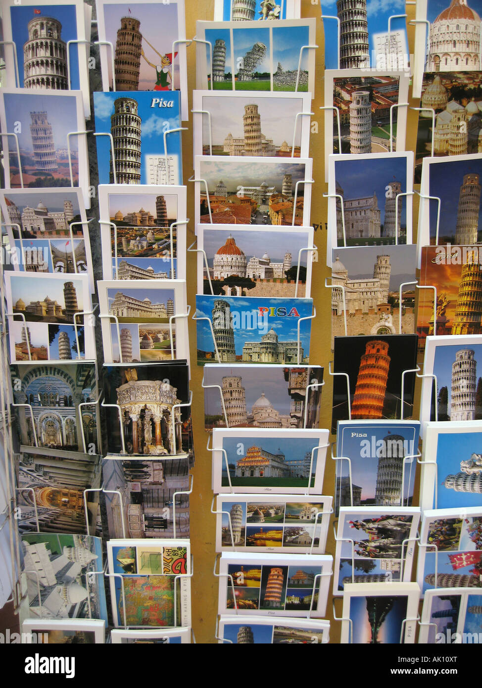 Postcards of Pisa Stock Photo - Alamy