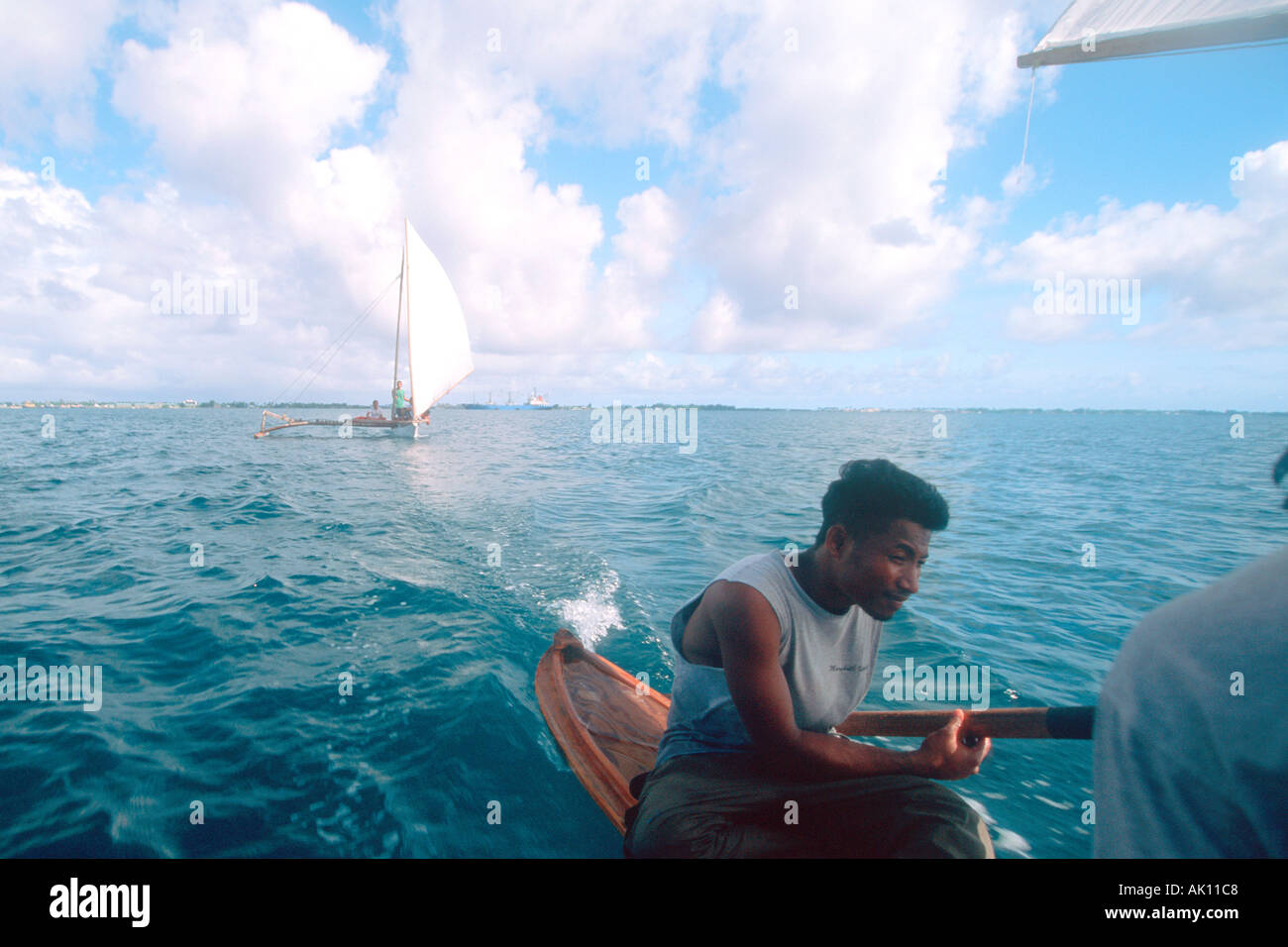 Marshallese canoe hi-res stock photography and images - Alamy