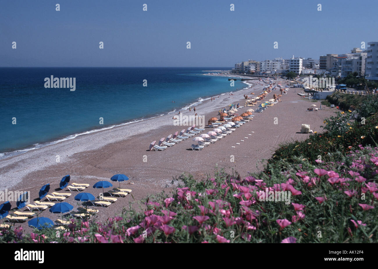 Rhodos strand hi-res stock photography and images - Alamy