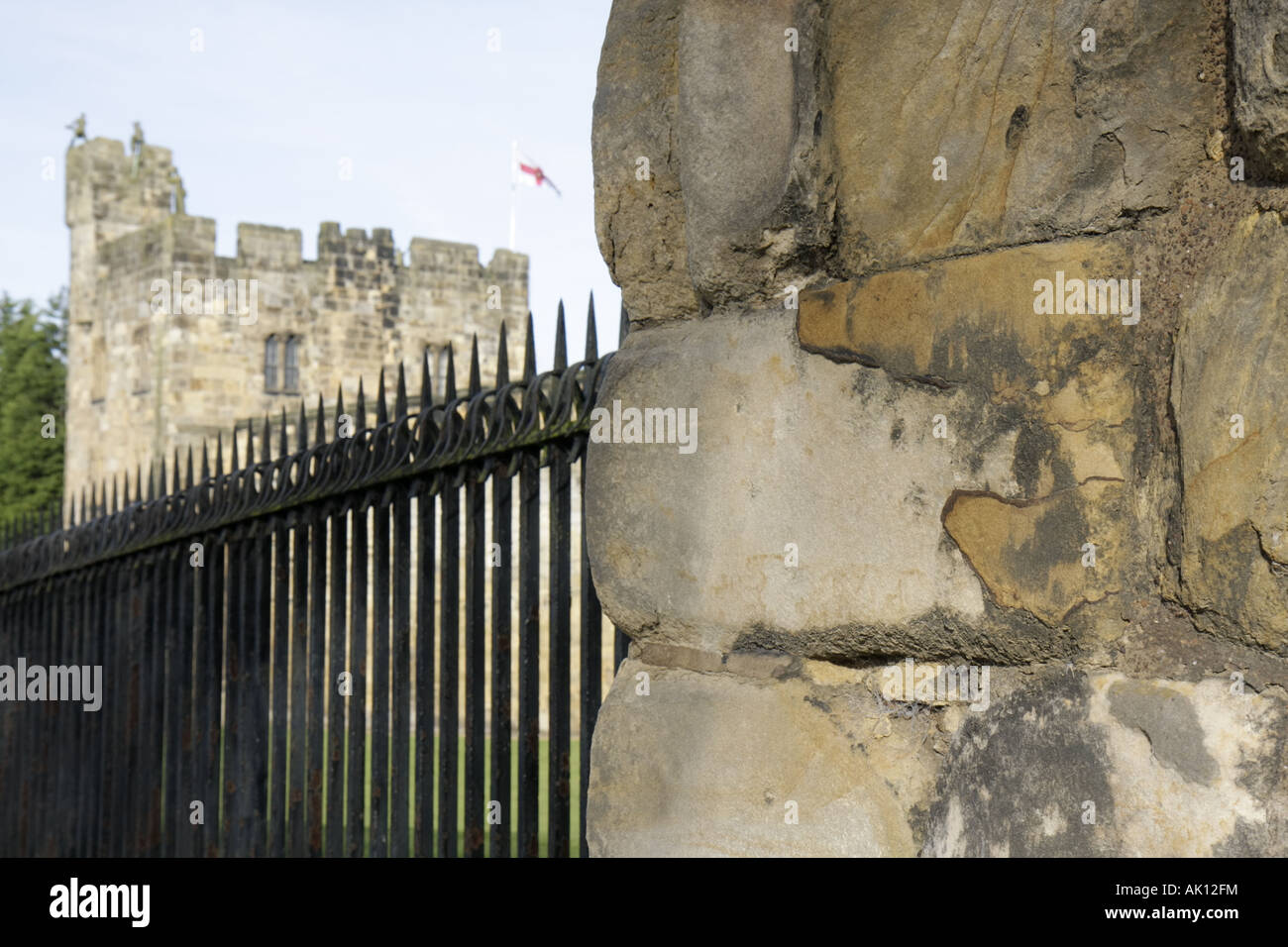 UK England Northumberland,Alnwick,Alnwick Castle,Harry Potter movie ...
