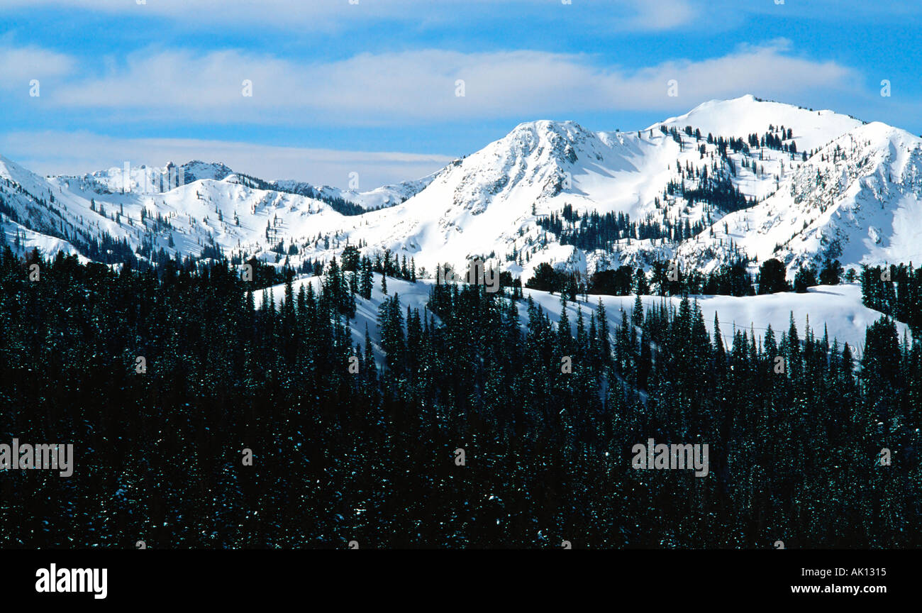 Wasatch mountain ranges hi-res stock photography and images - Alamy