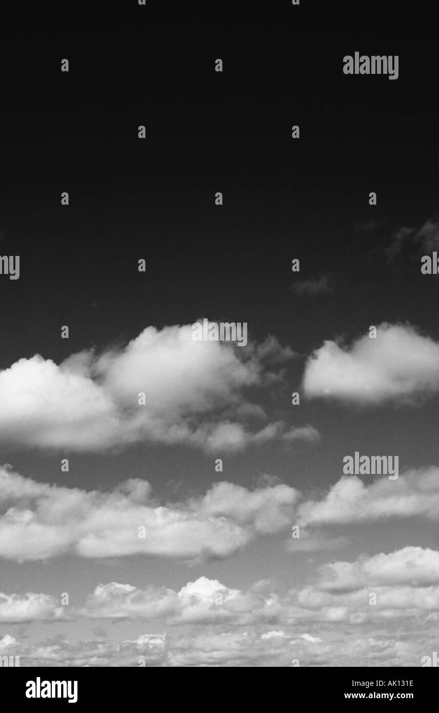 Fair Weather Cumulus Clouds in sky Stock Photo - Alamy