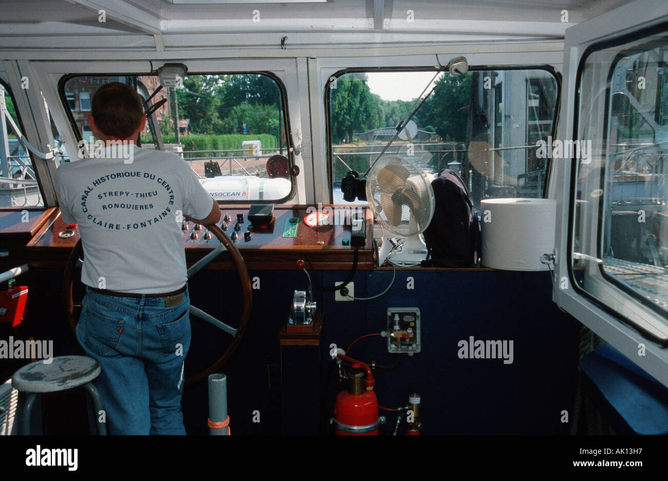 Ferry boat captain working hi-res stock photography and images - Alamy