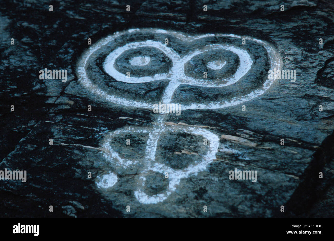 Rock drawing / Petroglyph Stock Photo - Alamy