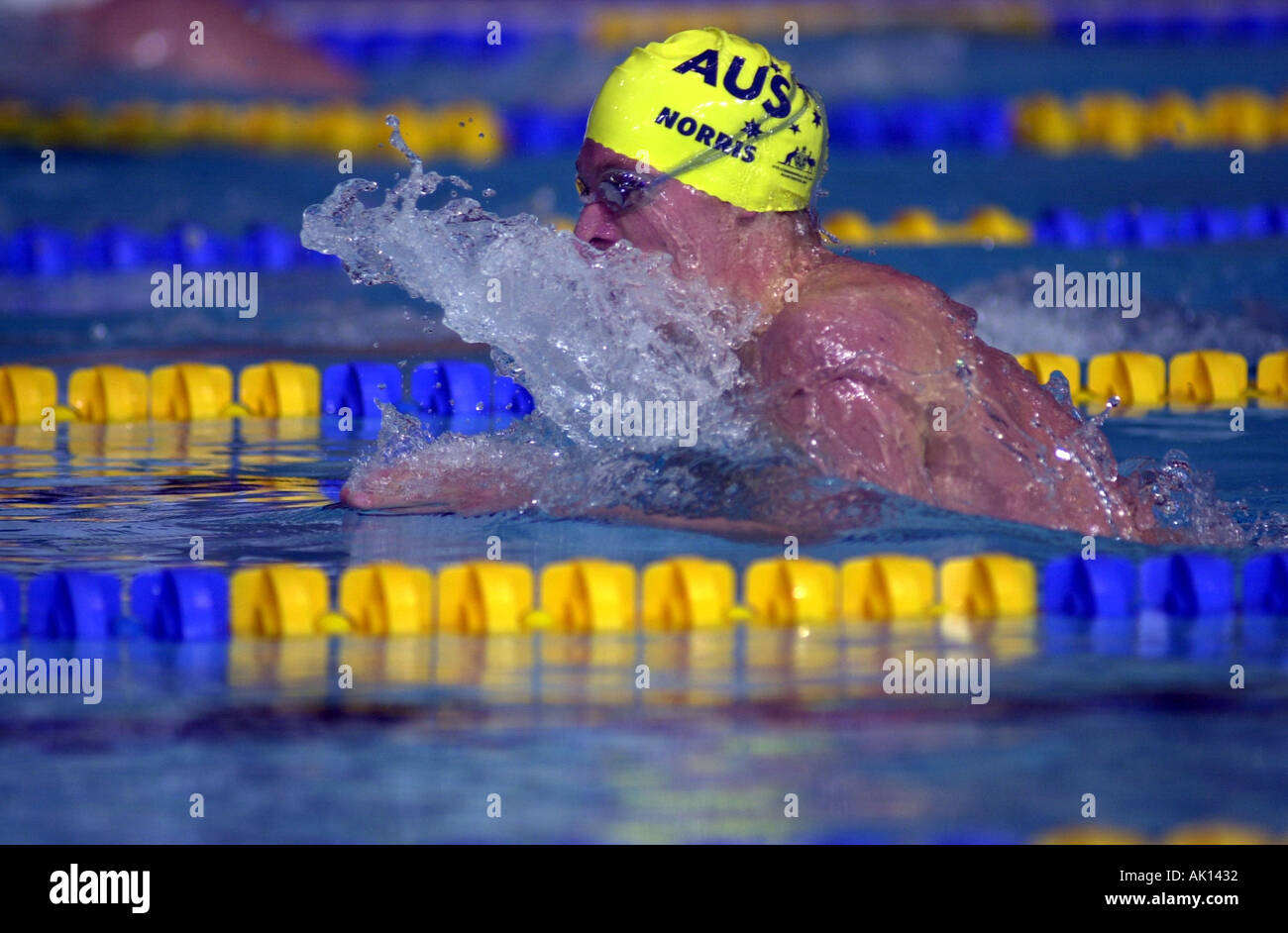 JUSTIN NORRIS AUS MNS 200M IM Stock Photo - Alamy