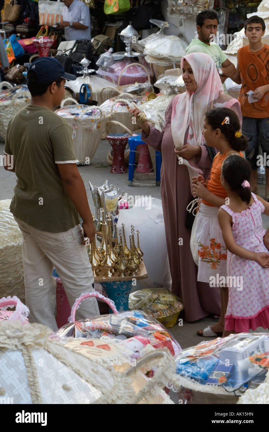 Tripoli Libya Medina Street Scene Wedding Gift Baskets Examining Rose ...
