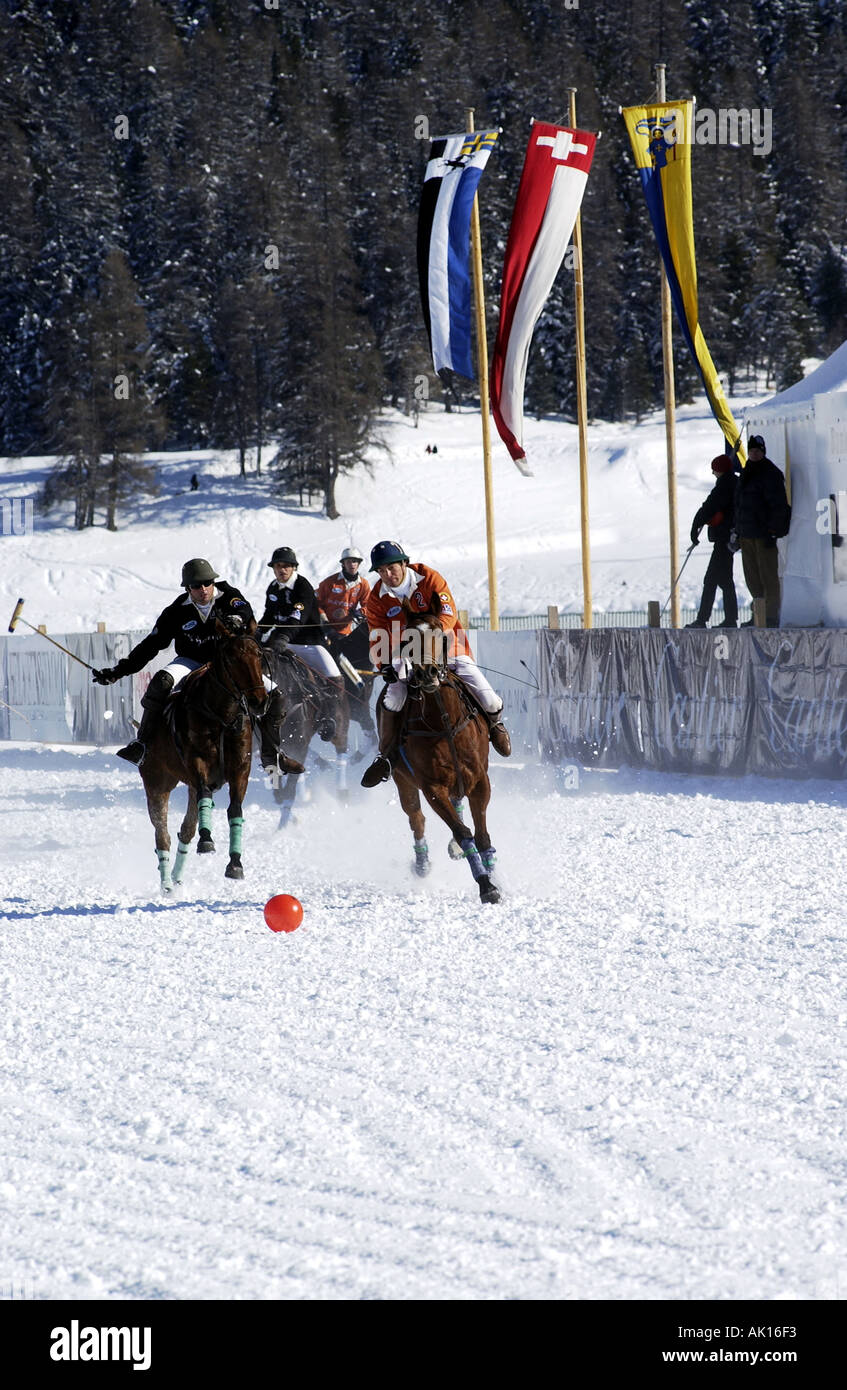 CARTIER POLO ON SNOW STMORITZ 250103 ORANG NO 2 HERNAN AGOTE BANK ...