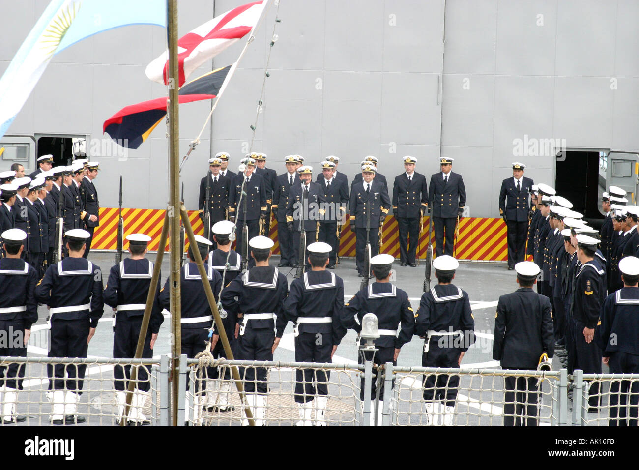 Ship commissioning parade hi-res stock photography and images - Alamy