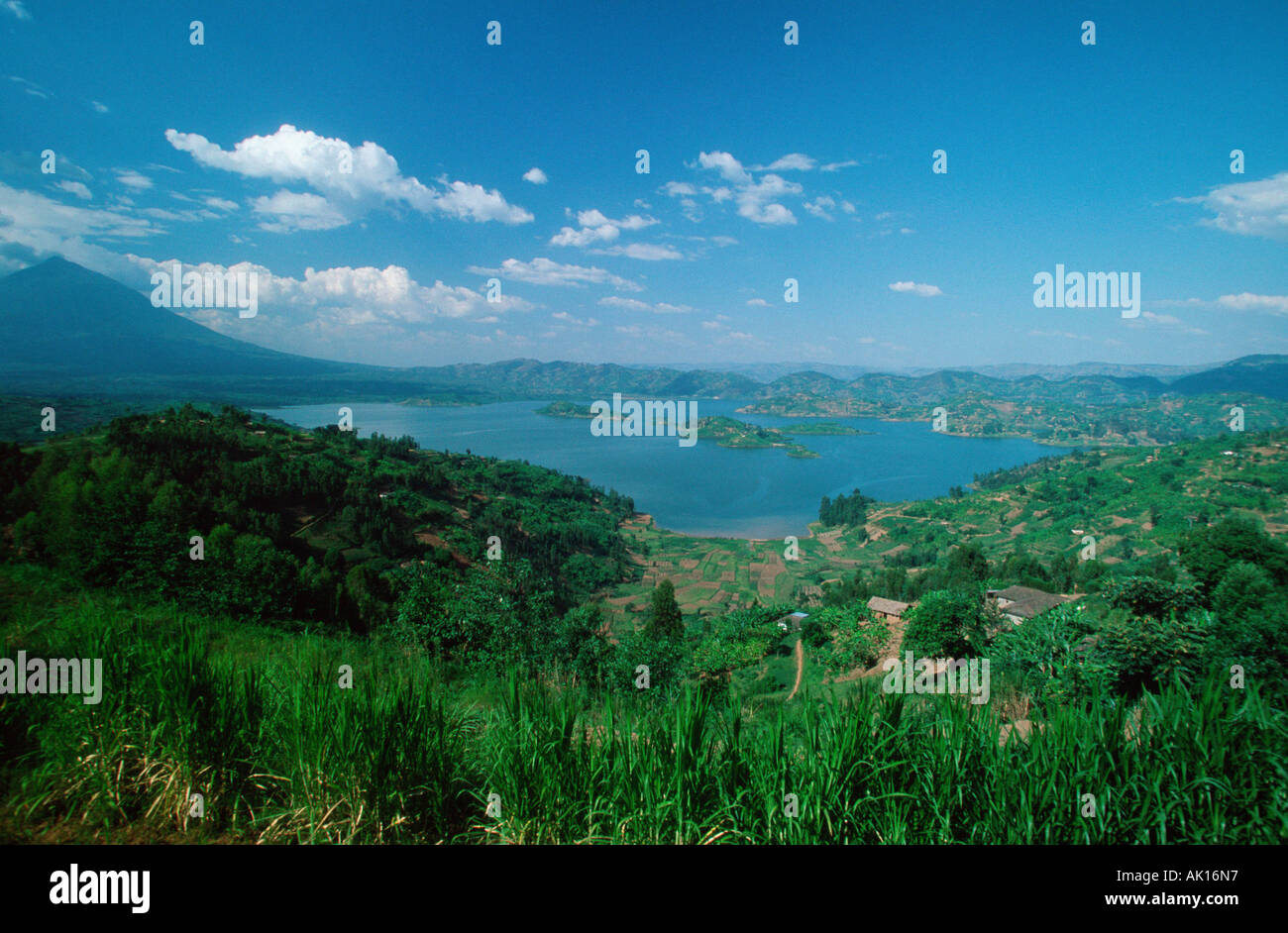 Volcano made lake hi-res stock photography and images - Alamy