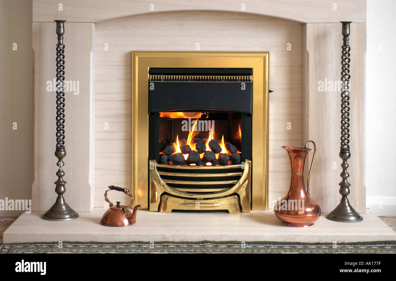 Domestic coal fire hi-res stock photography and images - Alamy