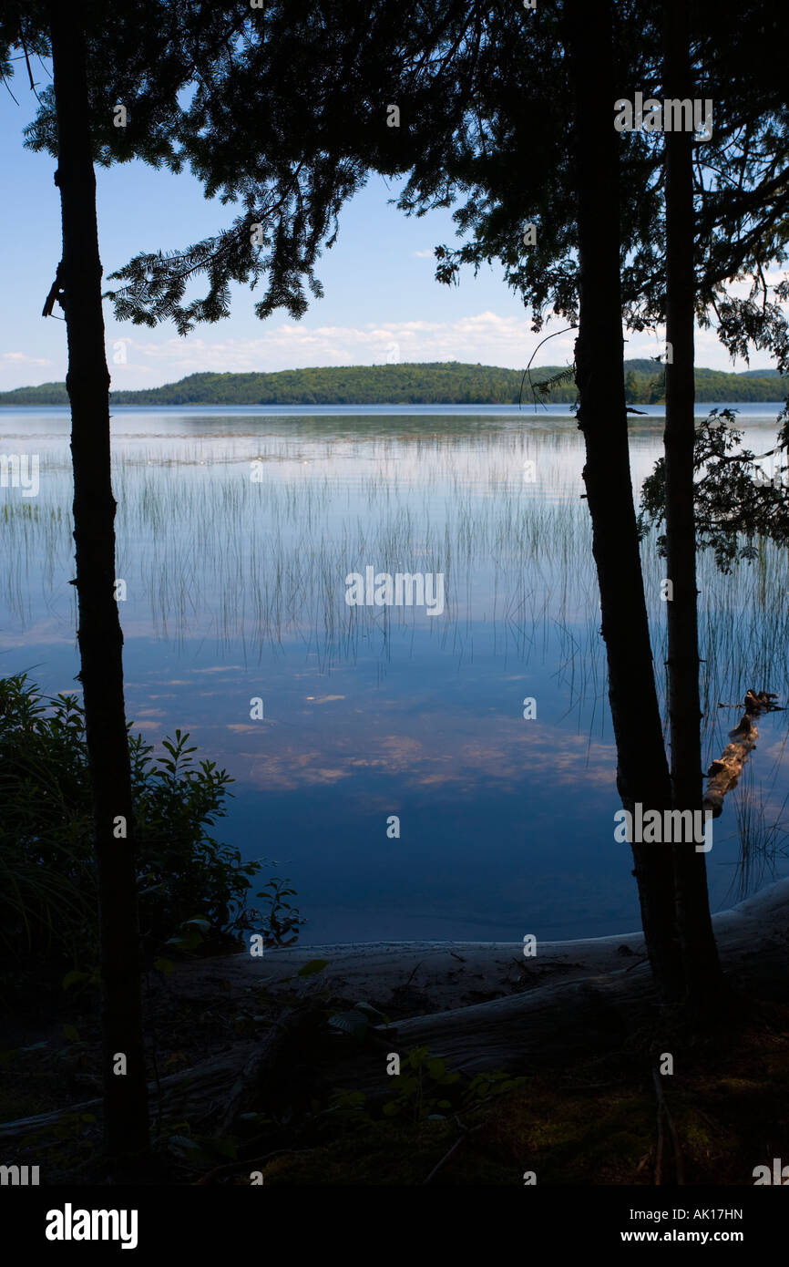 lake side view Stock Photo - Alamy