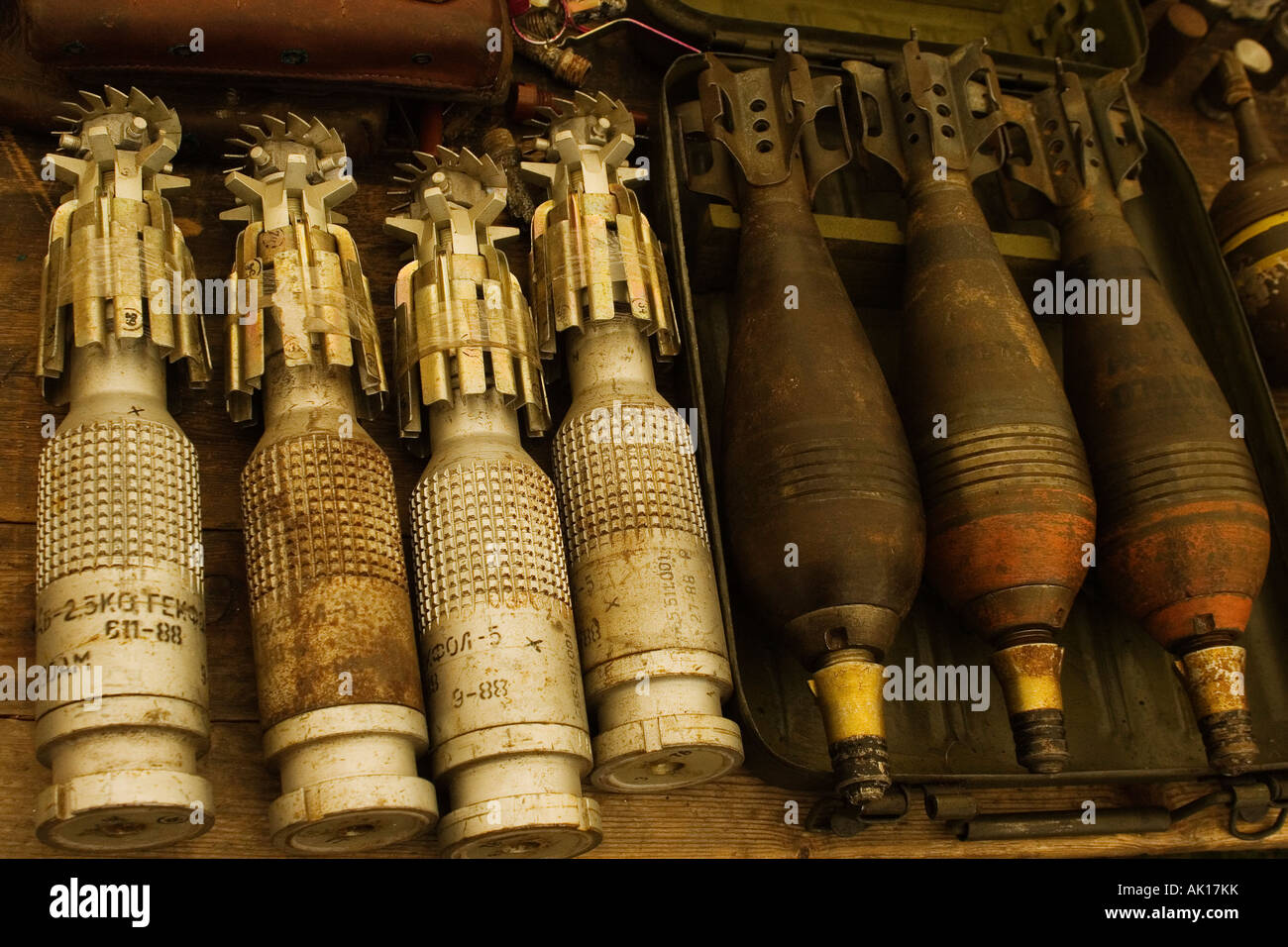 Mortar shells hi-res stock photography and images - Alamy