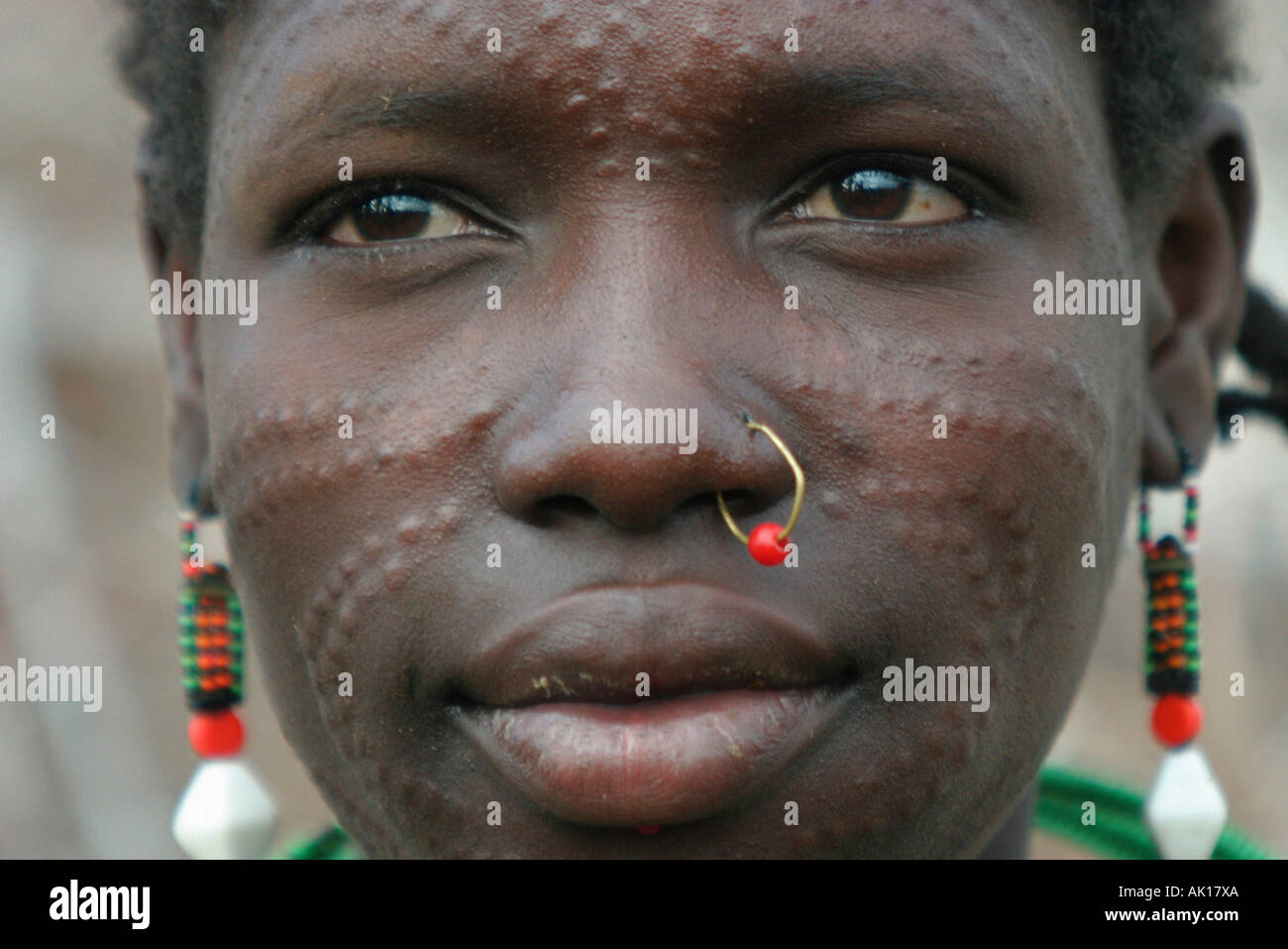 Toposa woman / Nyanyagachor Stock Photo - Alamy