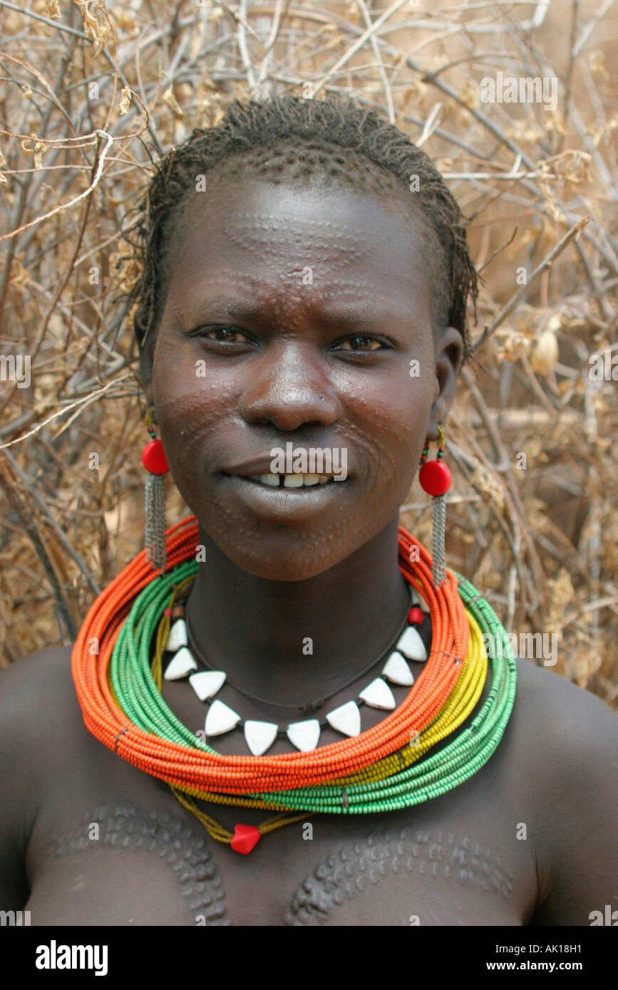 Toposa woman / Nyanyagachor Stock Photo - Alamy