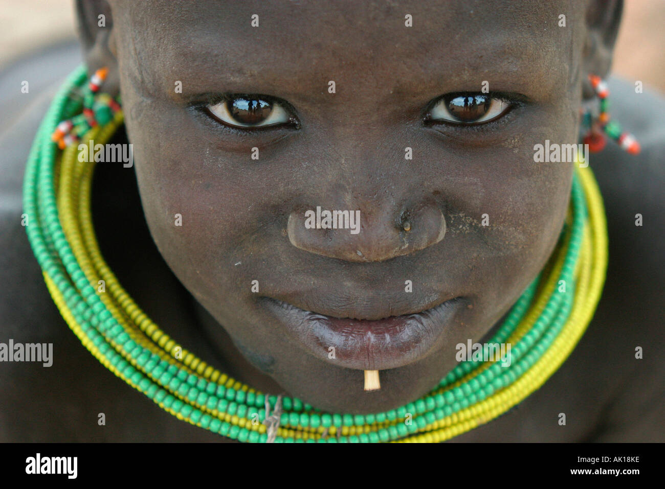 Toposa girl hi-res stock photography and images - Alamy