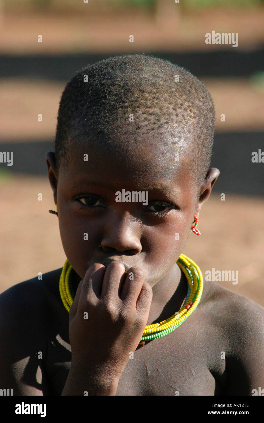 Toposa girl hi-res stock photography and images - Alamy