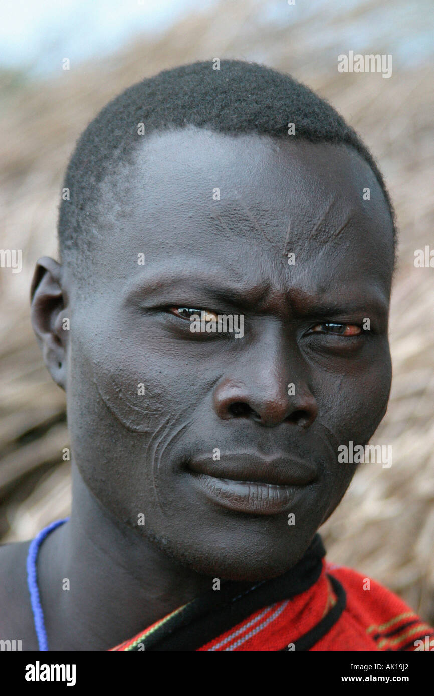 Toposa man hi-res stock photography and images - Alamy