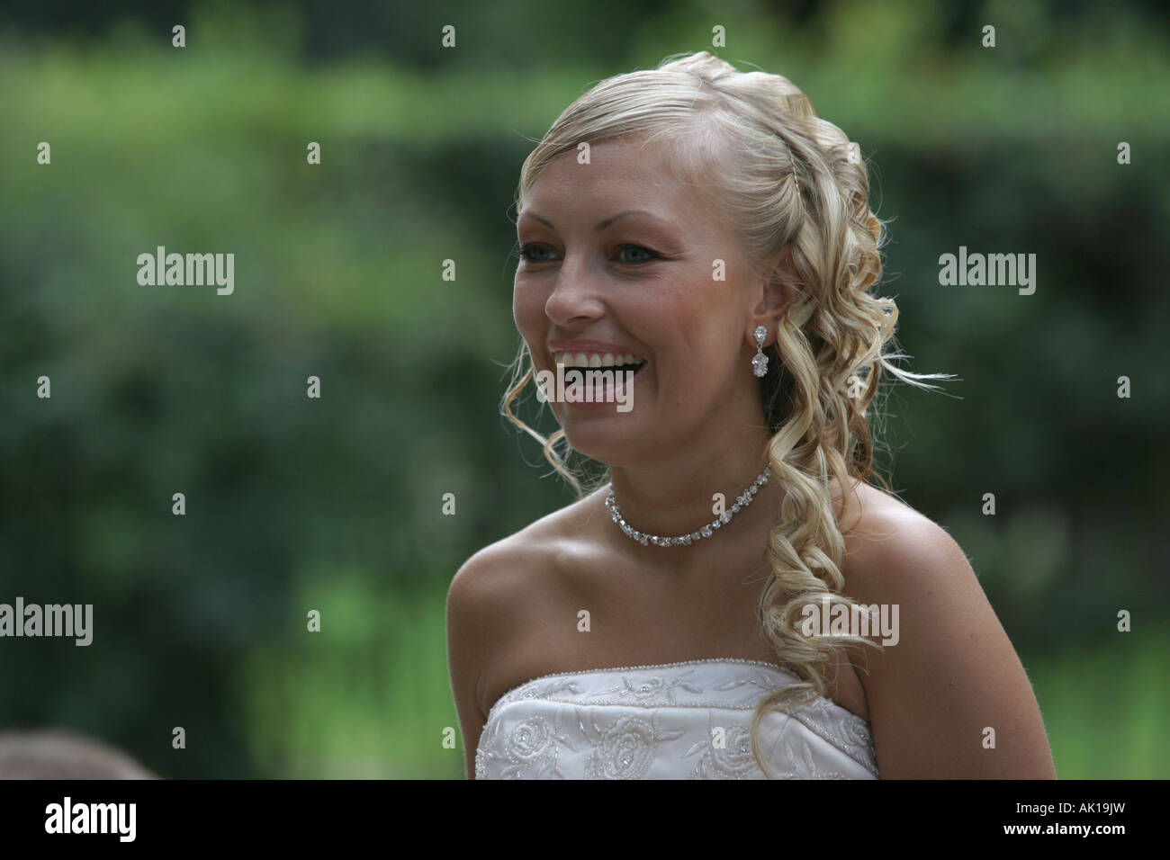 Blondy bride hi-res stock photography and images - Alamy