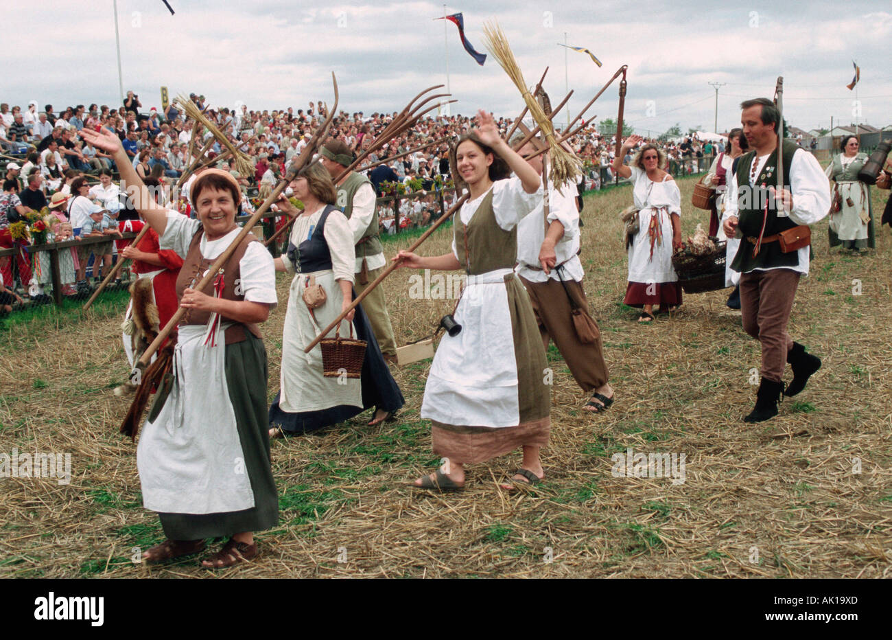 People in traditional clothes / Markgroeningen / Menschen in Trachten ...