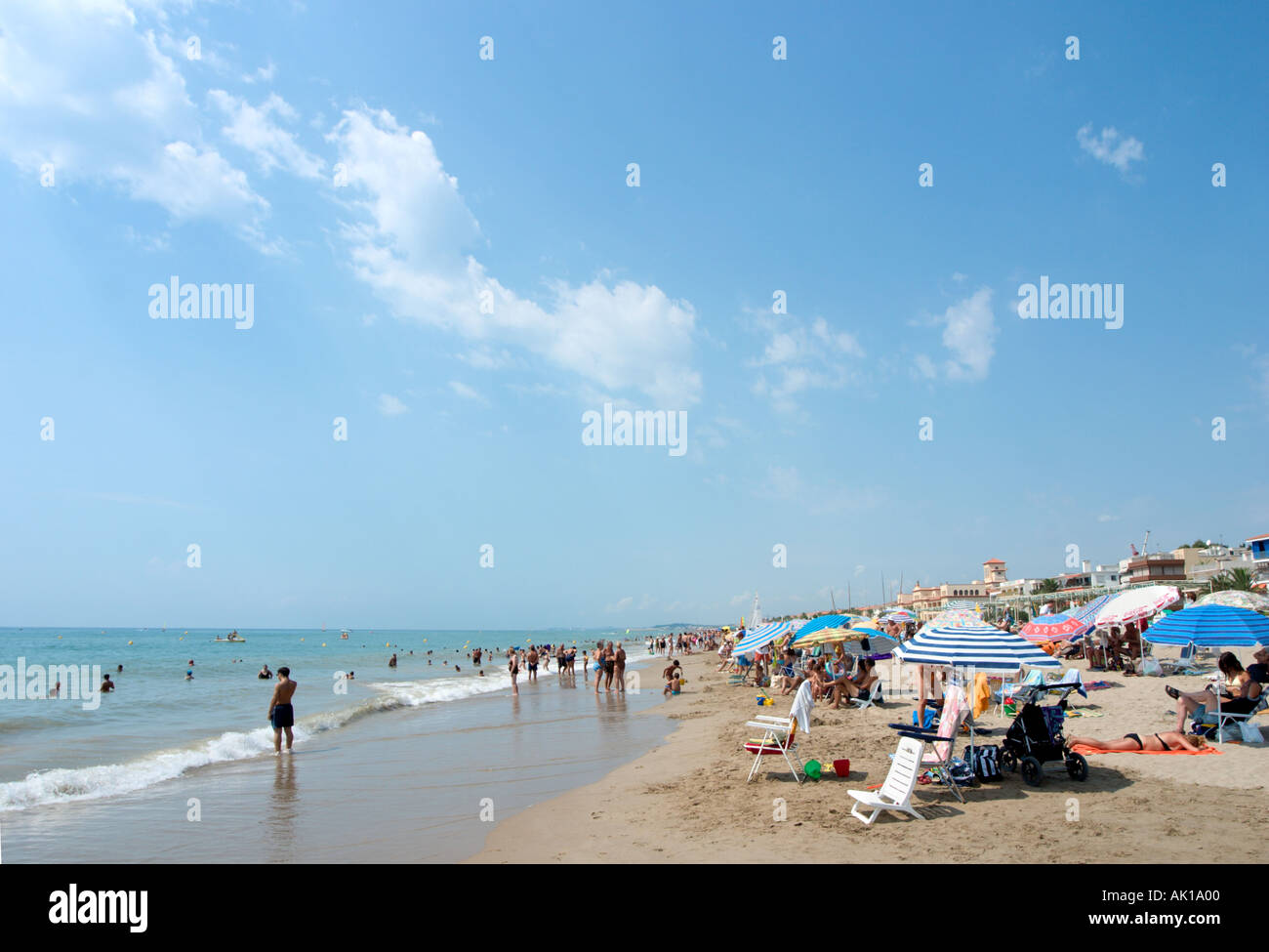 Calafell beach spain hi-res stock photography and images - Alamy