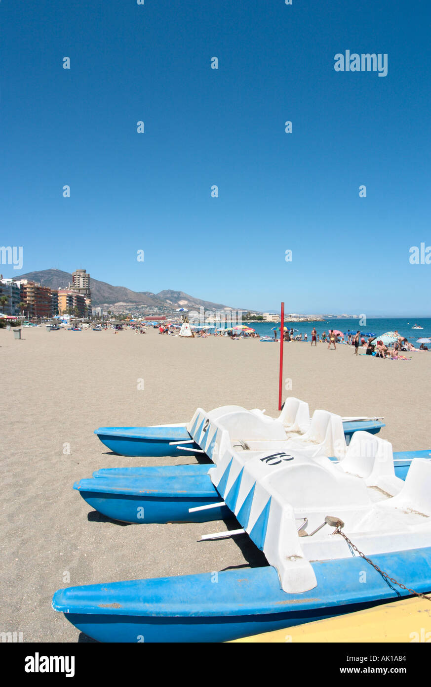 Fuengirola beach tourist hi-res stock photography and images - Alamy