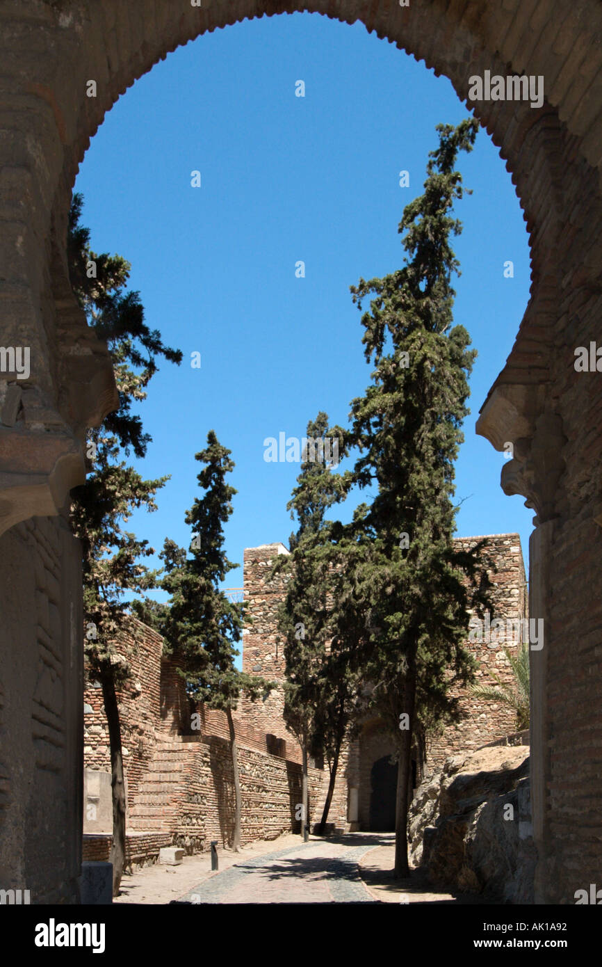 Malaga alcazaba spain andalusia hi-res stock photography and images - Alamy