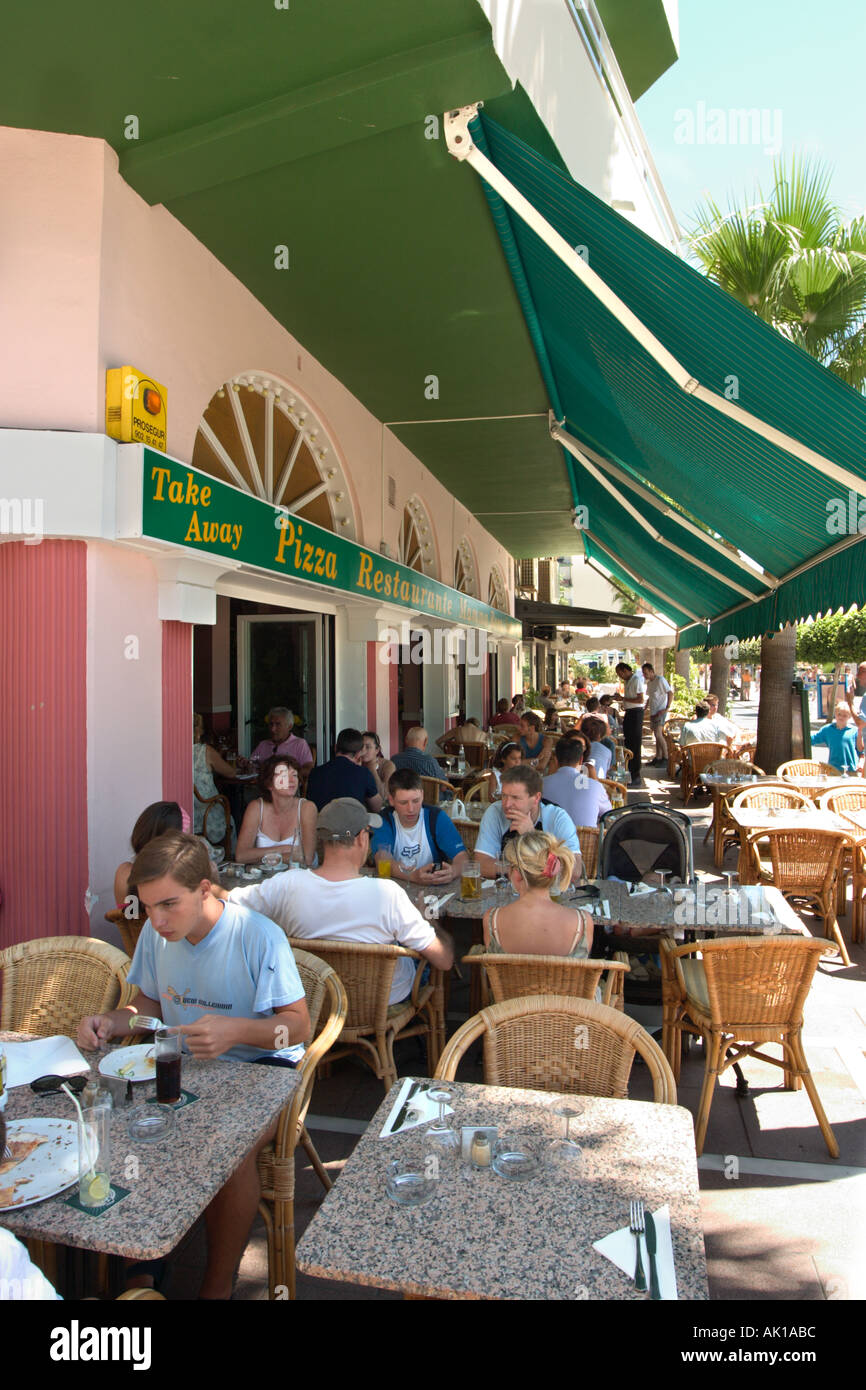 Marbella bars seafront hi-res stock photography and images - Alamy