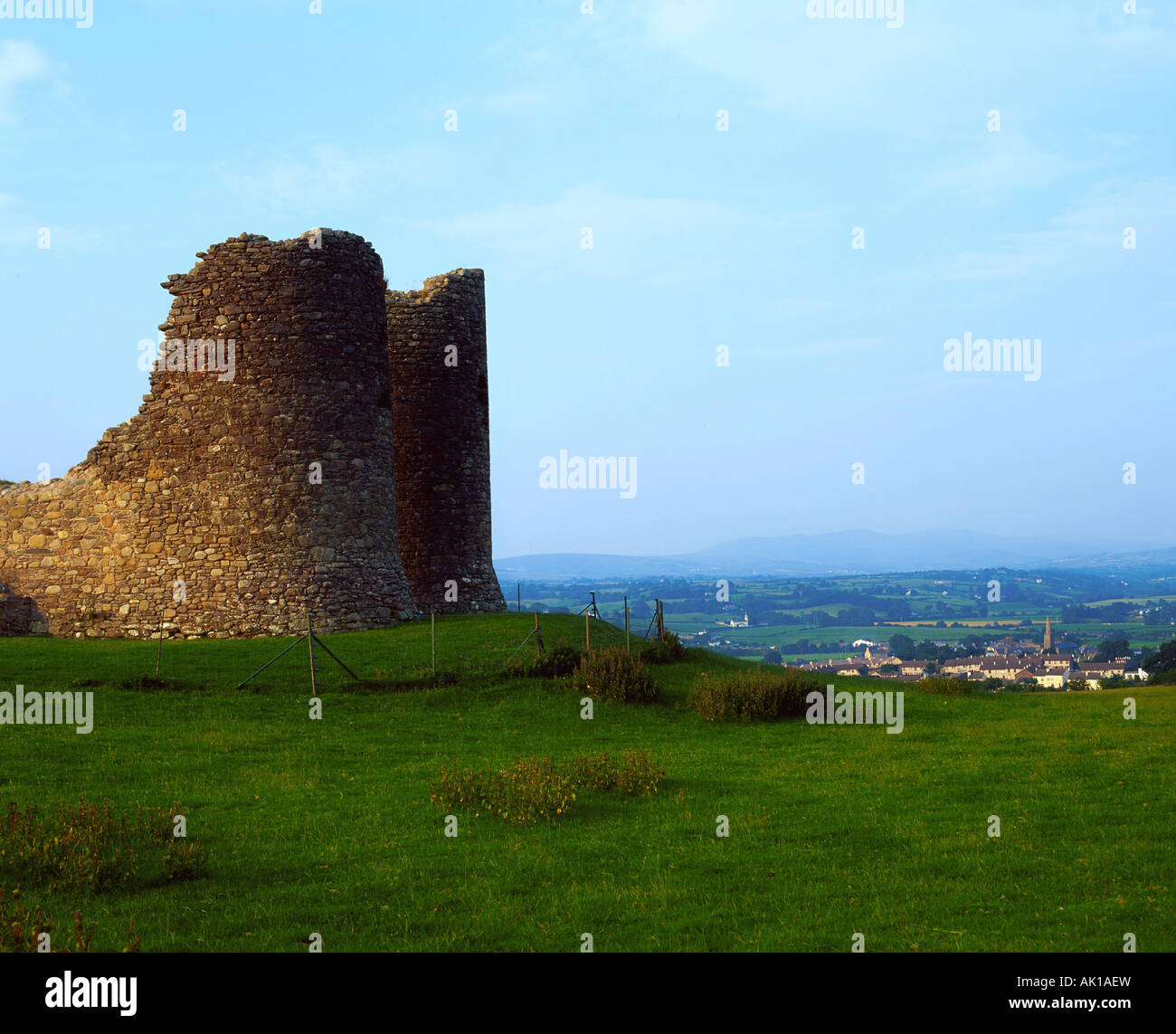 Harry Avery's Castle, Newtownstewart, County Tyrone, Ireland Stock ...