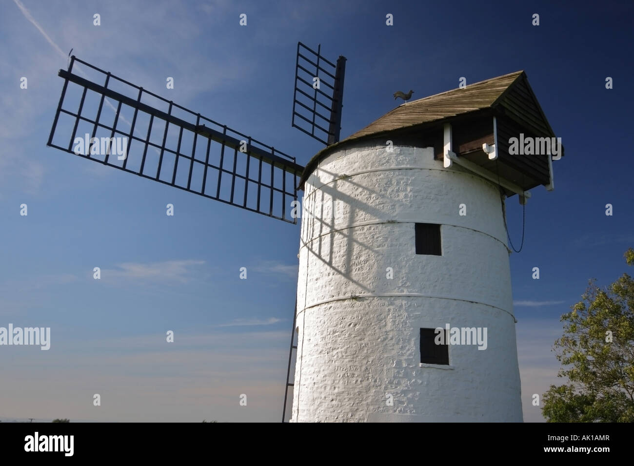 Ashton Windmill at Chapel Allerton in Somerset Stock Photo - Alamy