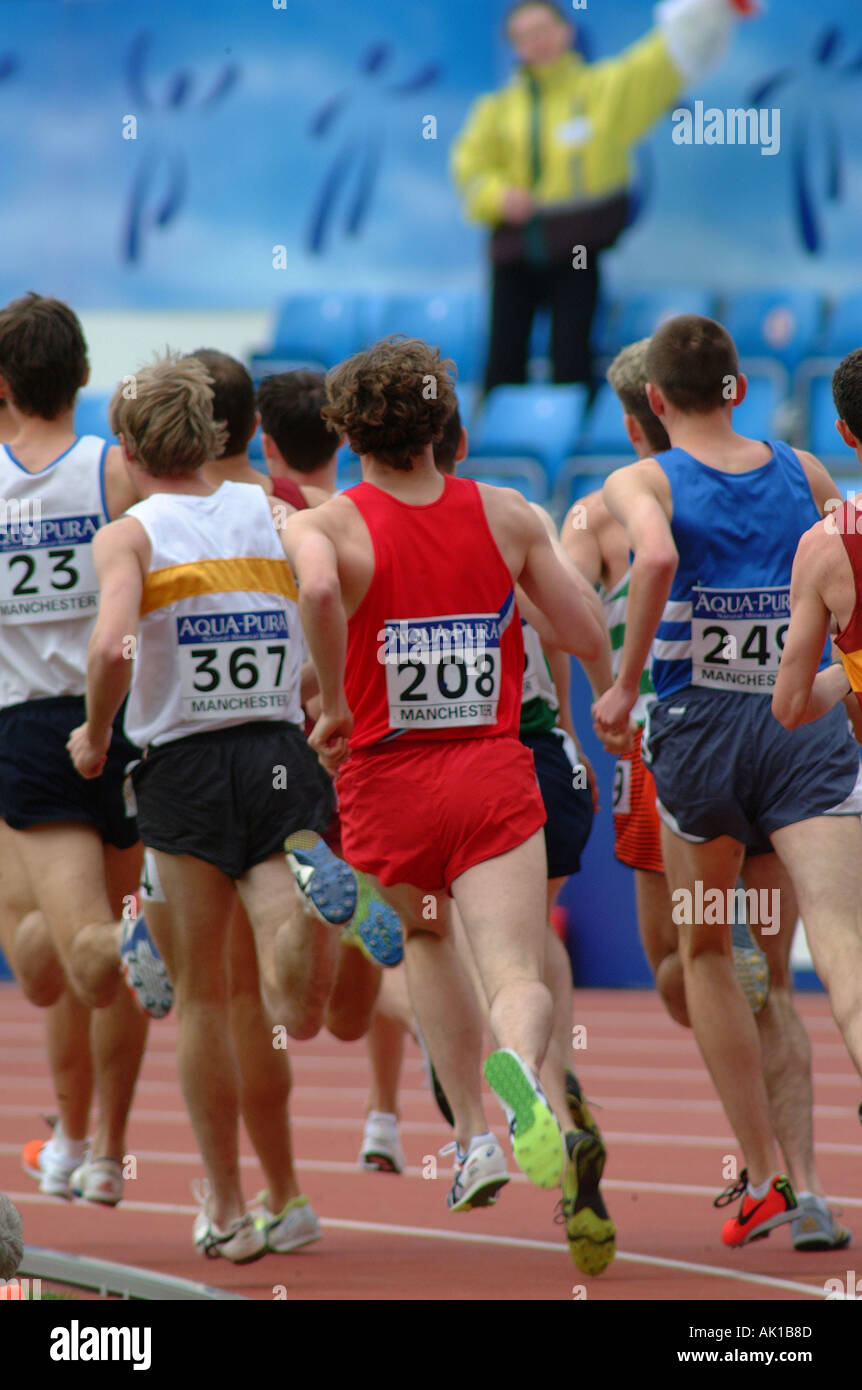 MENS 1500M RUNNERS Stock Photo - Alamy