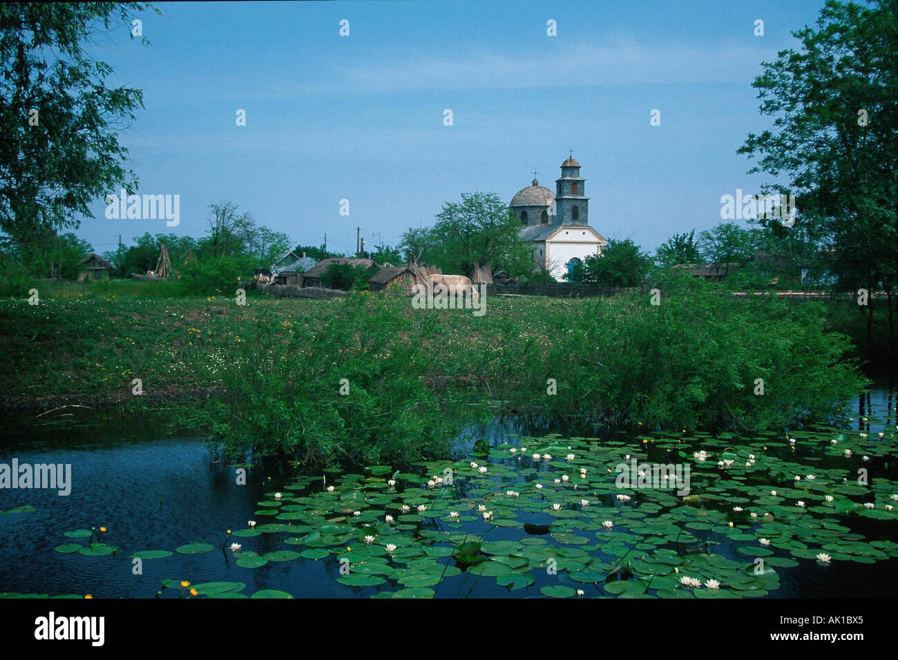 Village Letea / Dorf Letea Stock Photo - Alamy