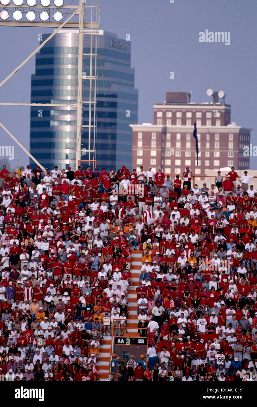 Crowd in UT stadium Knoxville TN Stock Photo - Alamy