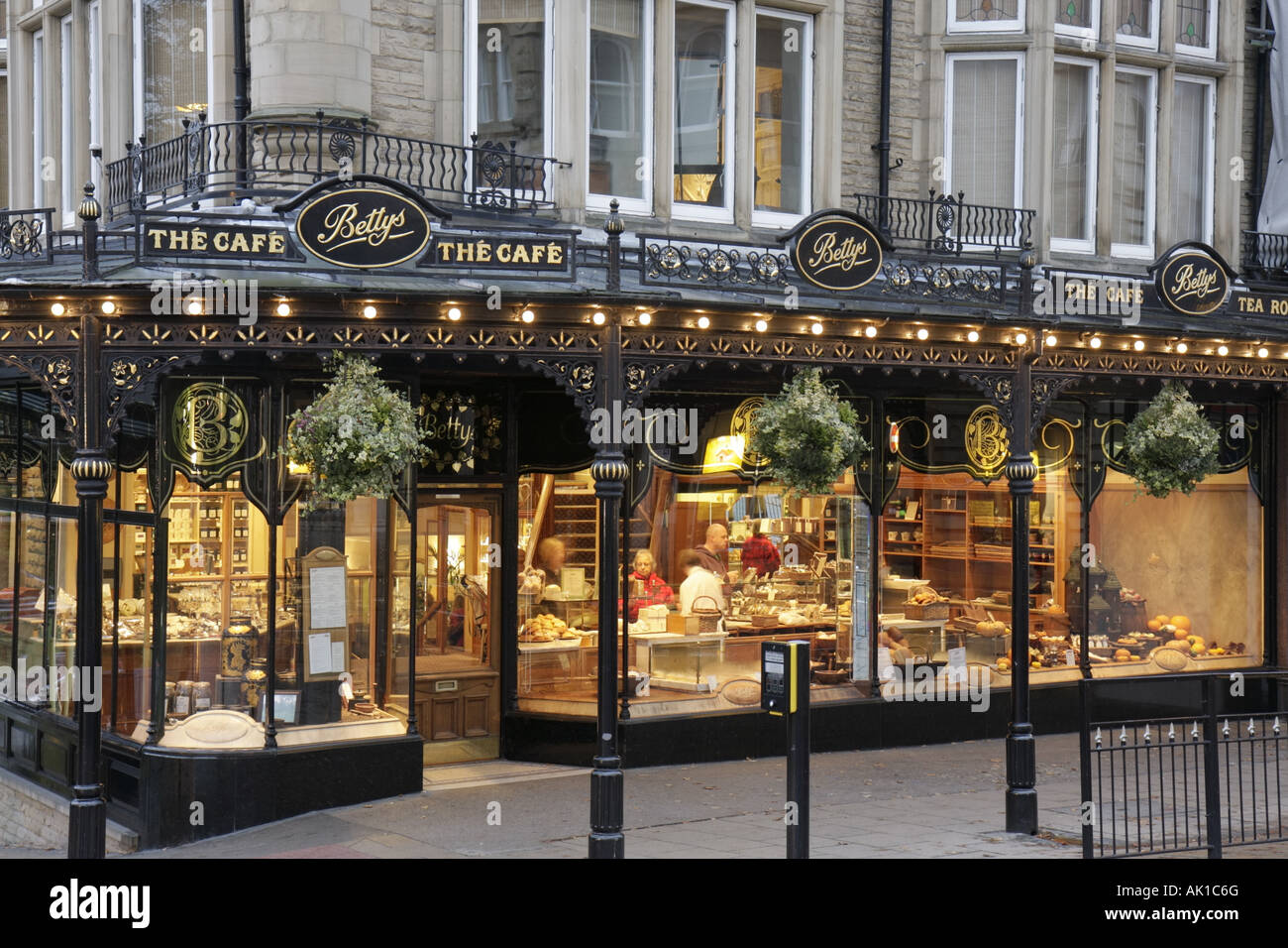 UK England North Yorkshire,Harrogate,Parliament Street,Bettys The Cafe ...