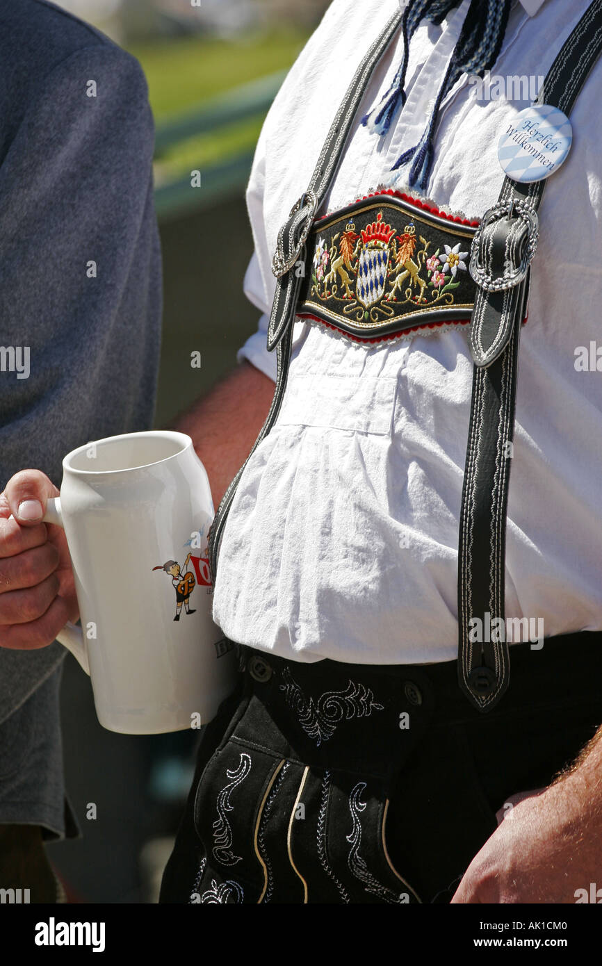 Traditional austrian costume lederhosen hi-res stock photography and ...