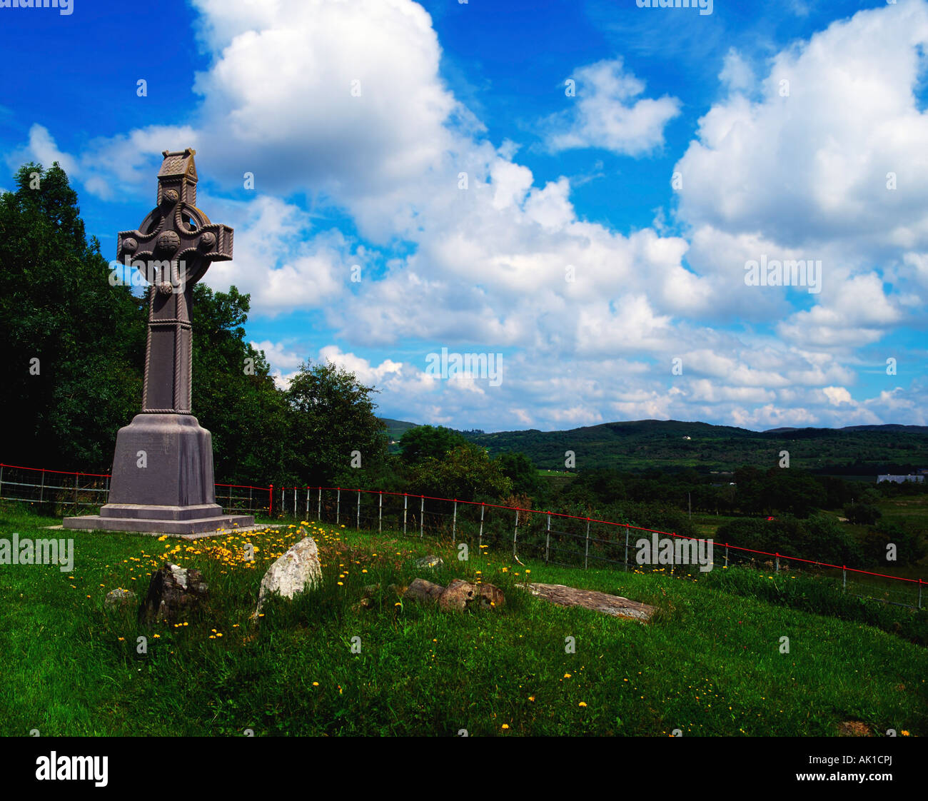 Gartan, Glenveagh, County Donegal, Ireland, Birthplace of St Colum ...