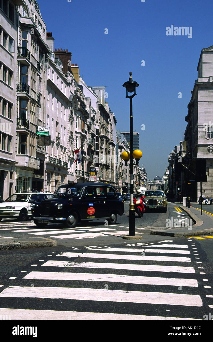 zebra crossing Pall Mall London England Stock Photo - Alamy