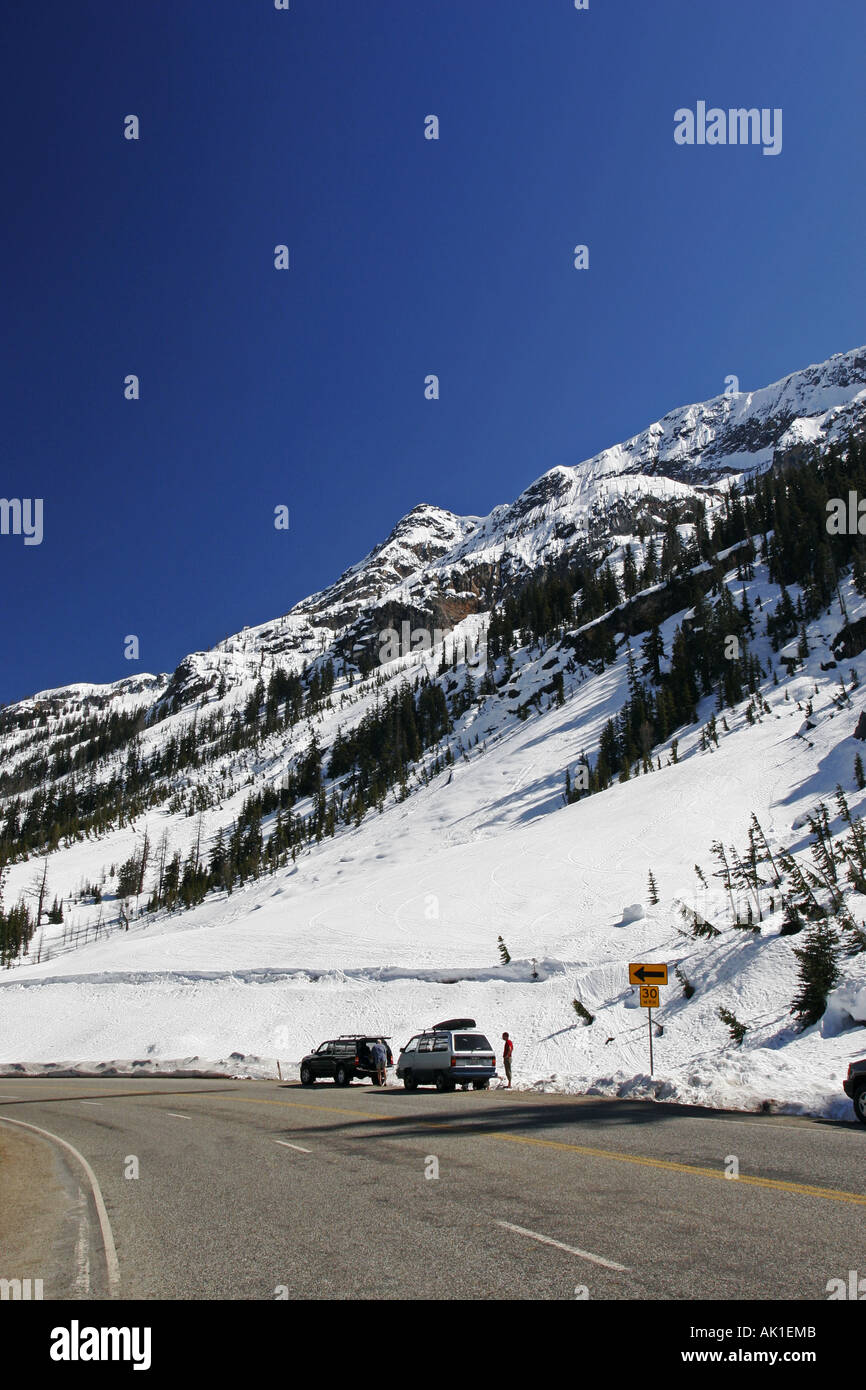 North cascades national park highway hi-res stock photography and ...