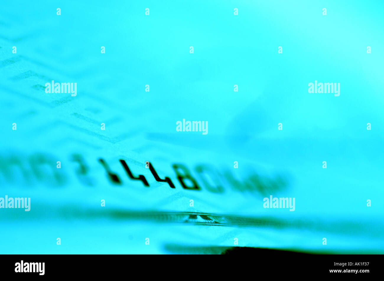 Check Cheque Partial Account Number Blue horizontal Stock Photo - Alamy