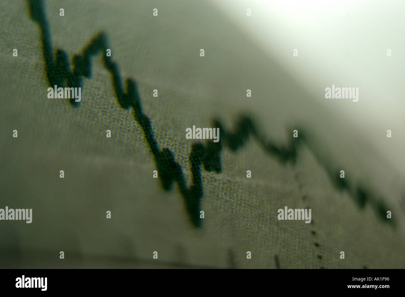 Graph highs and lows markets peaks and troughs horizontal Stock Photo ...
