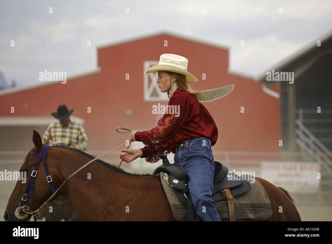 North American High School Rodeo Stock Photo - Alamy
