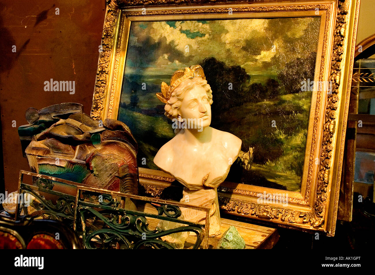 Brussels Bruxelles Place de grand sablon antiques market grote zavel ...