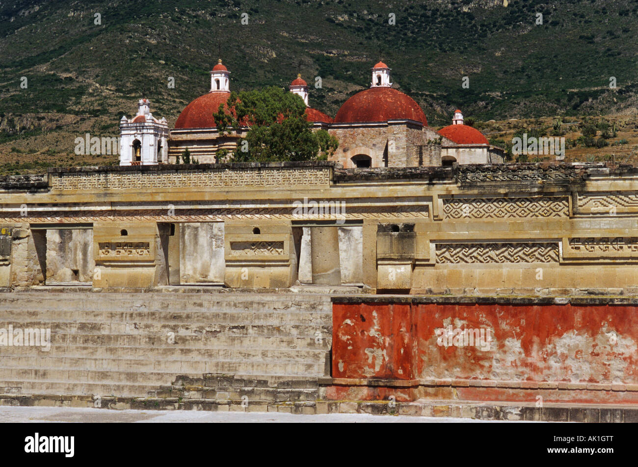 Iglesia de san pablo mitla hi-res stock photography and images - Alamy
