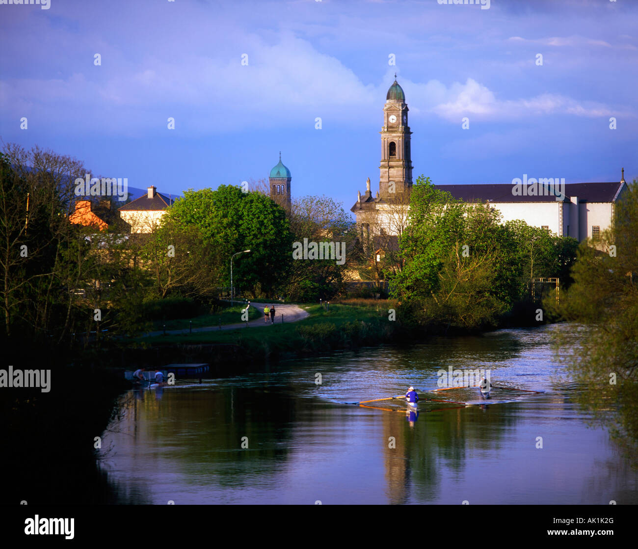 Clonmel and River Suir, Co Tipperary, Ireland Stock Photo - Alamy