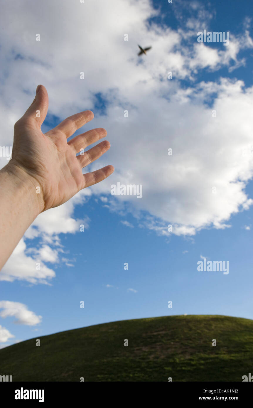 Hand god heavenly clouds sky hi-res stock photography and images - Alamy