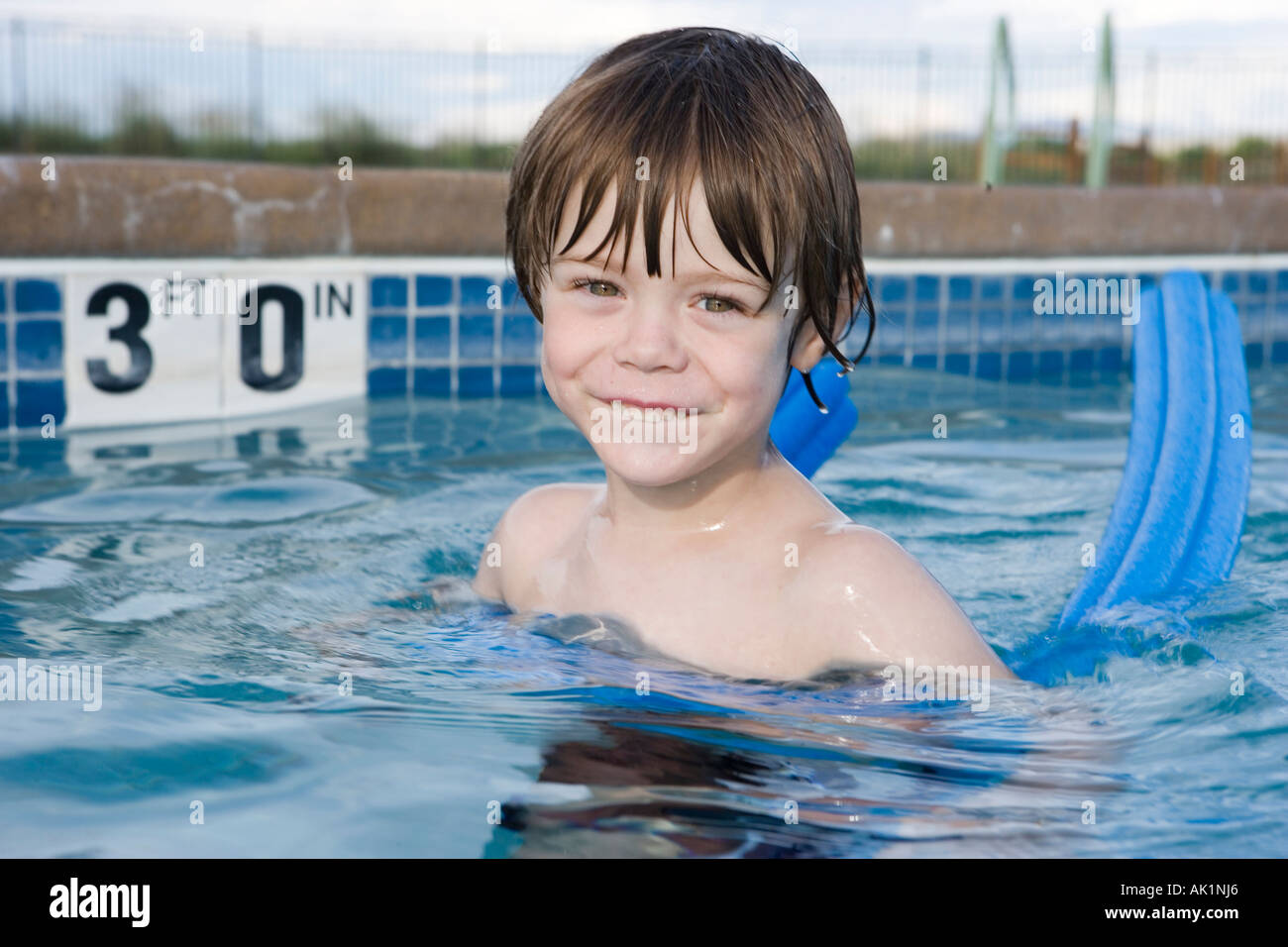 Swimming floatation board pool hi-res stock photography and images - Alamy