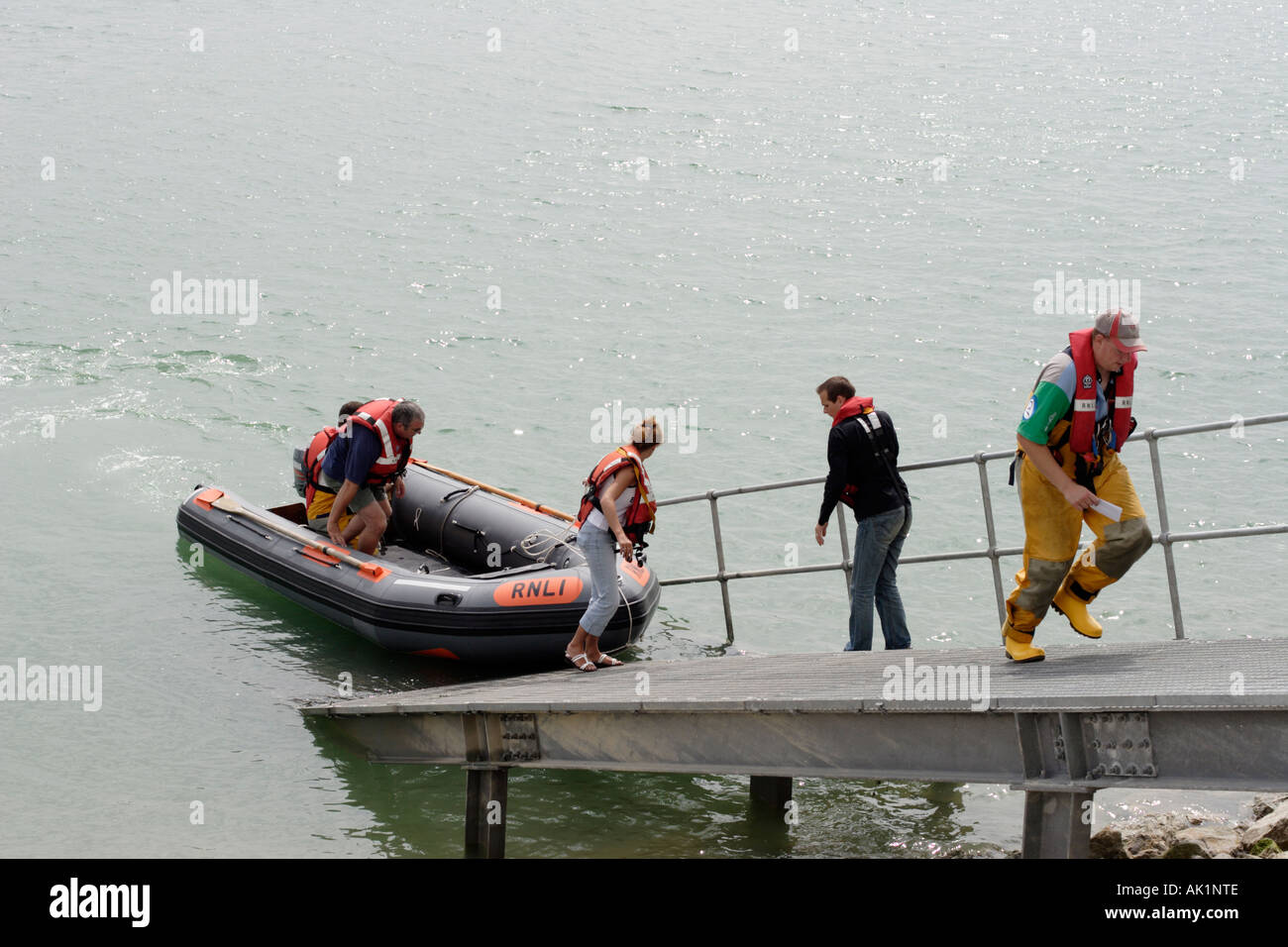 Eastbourne lifeboat crew hi-res stock photography and images - Alamy