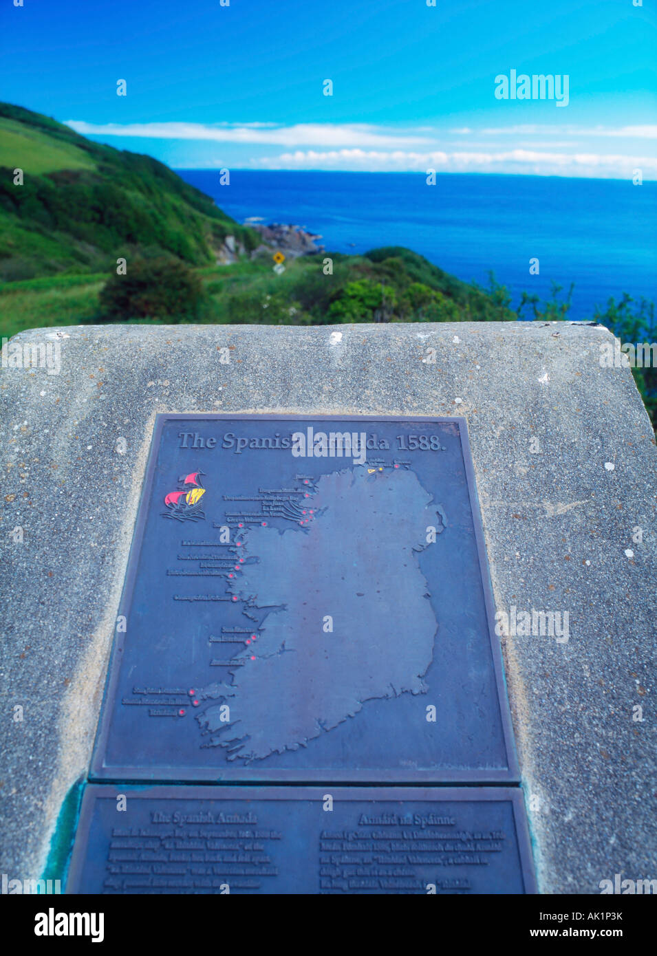 Map of spanish armada hi-res stock photography and images - Alamy