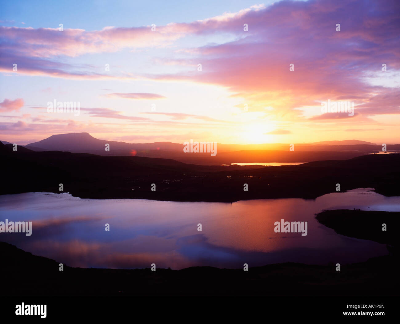 Donegal lakes hi-res stock photography and images - Alamy